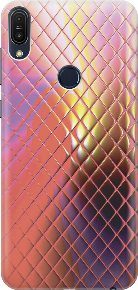 Силиконовый чехол Розовая рептилия на Asus Zenfone Max M1 (ZB555KL) / Асус Зенфон Макс М1