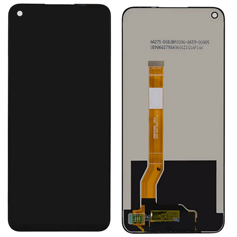 Дисплей (экран) в сборе с тачскрином для Realme 9 Pro черный (Premium LCD) / 1080х2412