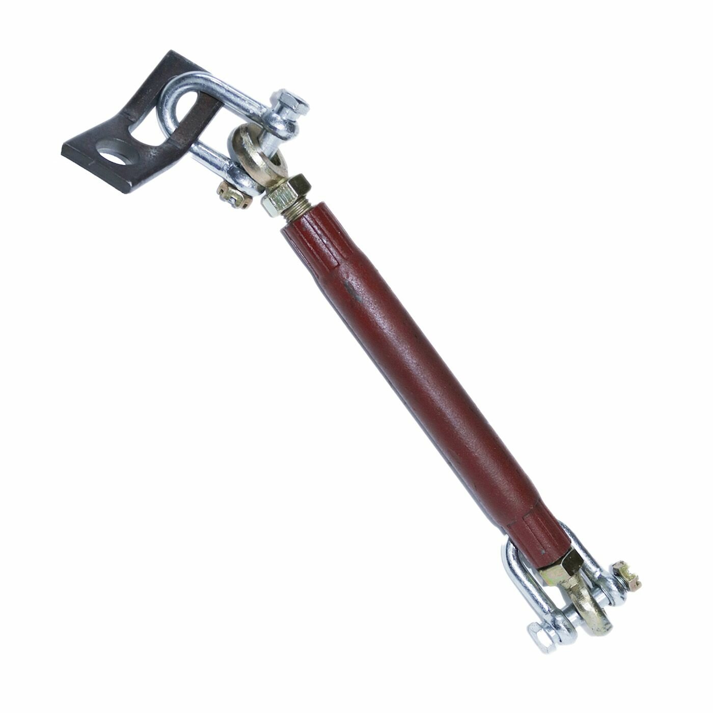 Тяга Т25-4628220-Г1 блокировки трактора Т-40 в сборе (серьга крюка + две серьги)