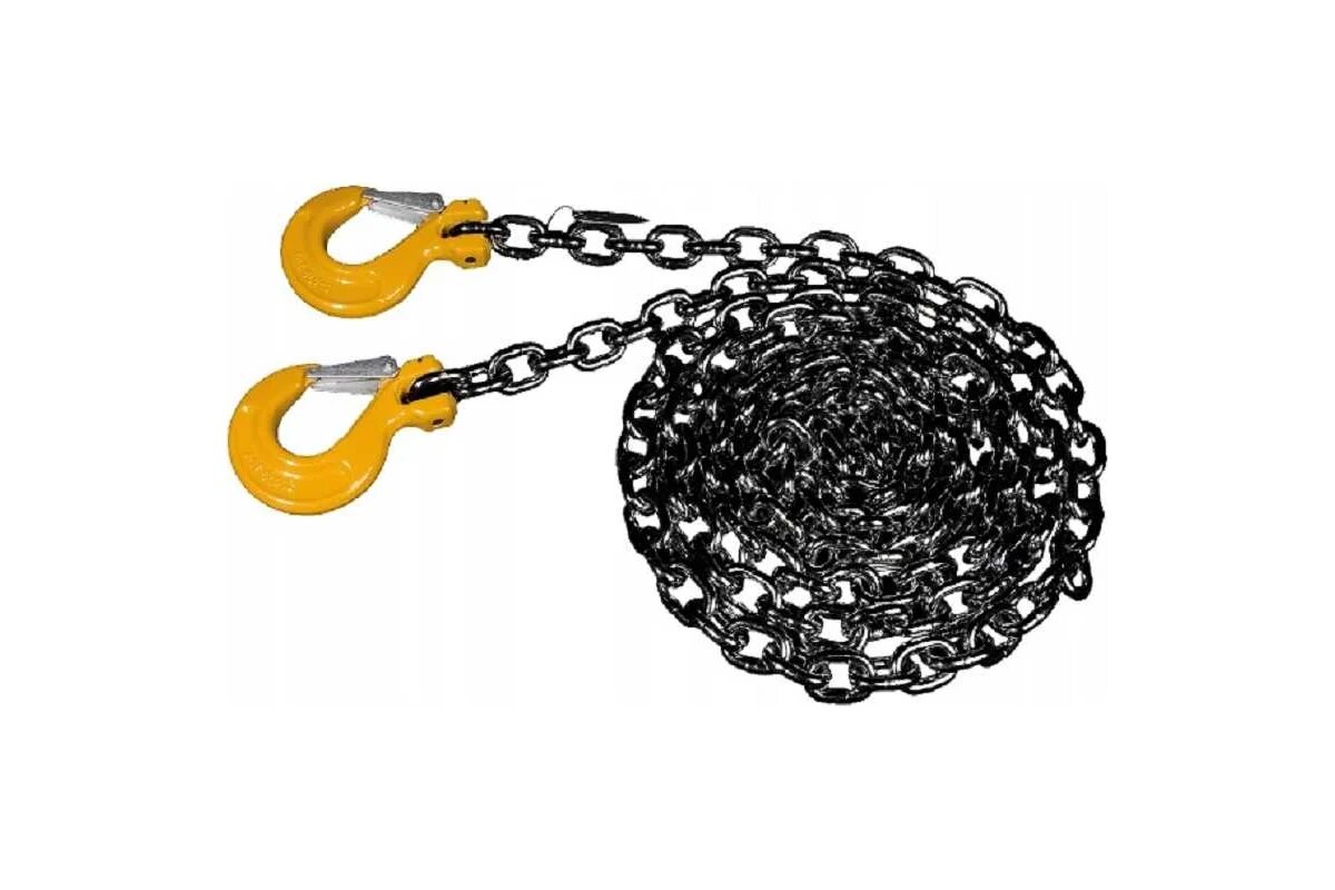 ООО "Пкф "ГрузоподъемТехоснастка" Крепежная цепь с крюками Цкр 10мм 6.3т 1м 9208