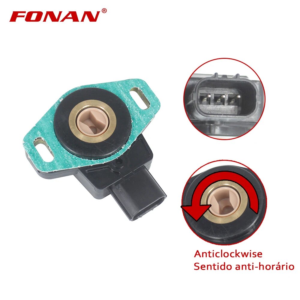 Датчик положения дроссельной заслонки TPS высокого качества для HONDA Civic K series CR-V 2,0 Accord Element 2,4 liter 16402-RAA-A00 16402RAAA00