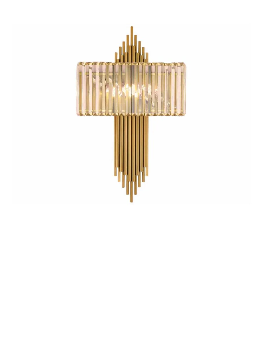 Настенный светильник newrgy lighting 1000766, латунь, цоколь Е14, свет нейтральный белый, для гостиной