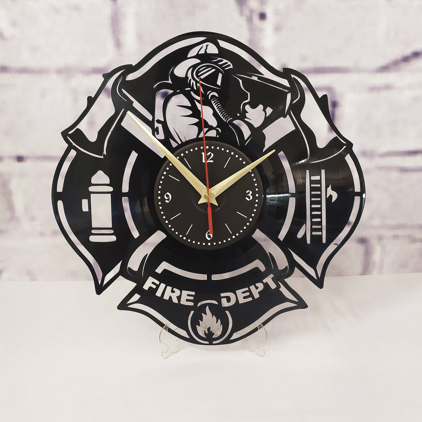 Настенные часы CUBE Fire Dept