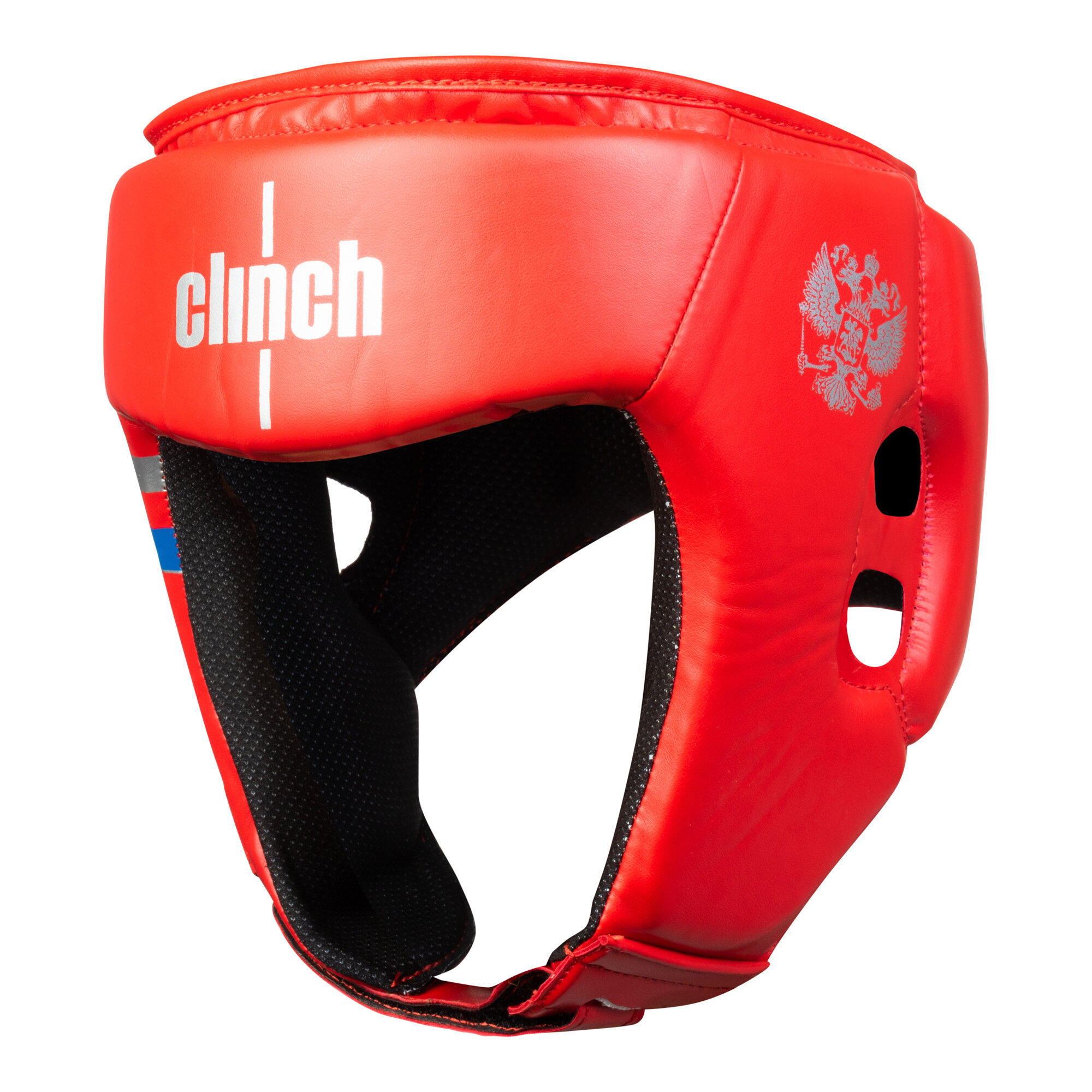 Боксерский шлем Clinch Olimp красный (размер М)