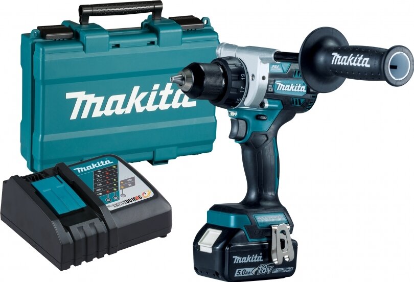 Аккумуляторная дрель-шуруповёрт MAKITA DDF486RT