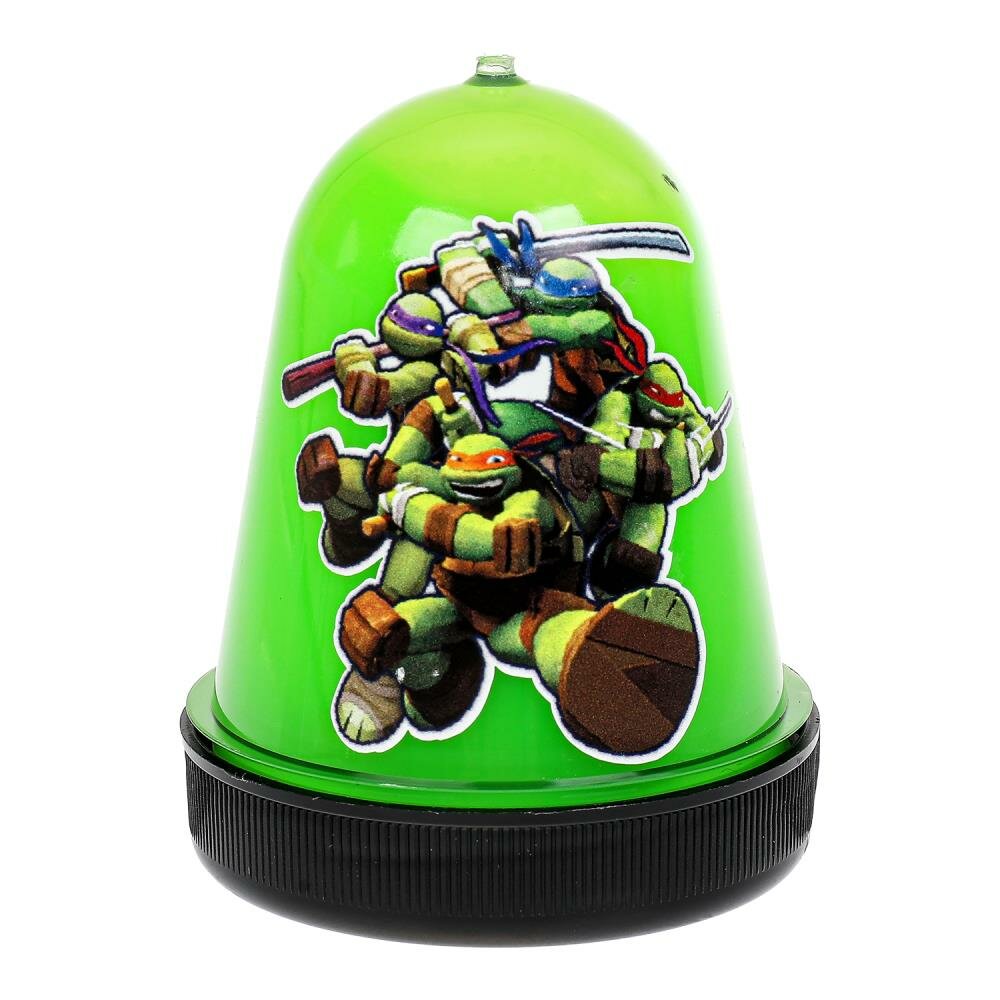 Слайм Черепашки с полипропиленовыми шариками, 130 г Играем Вместе IQ-S130-TN-RU