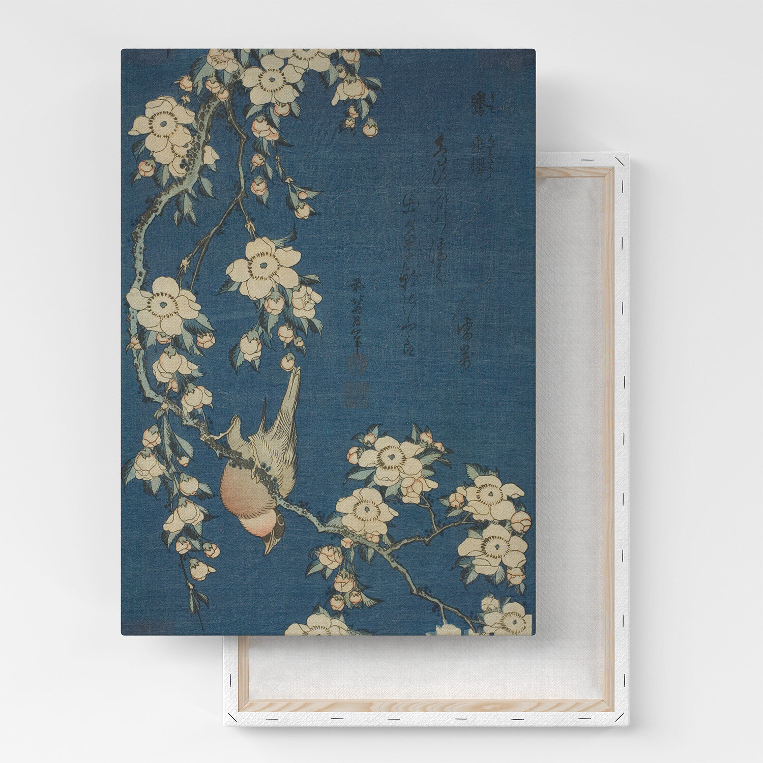 Картина на холсте, репродукция / Кацусика Хокусай / Размер 40 x 53 см