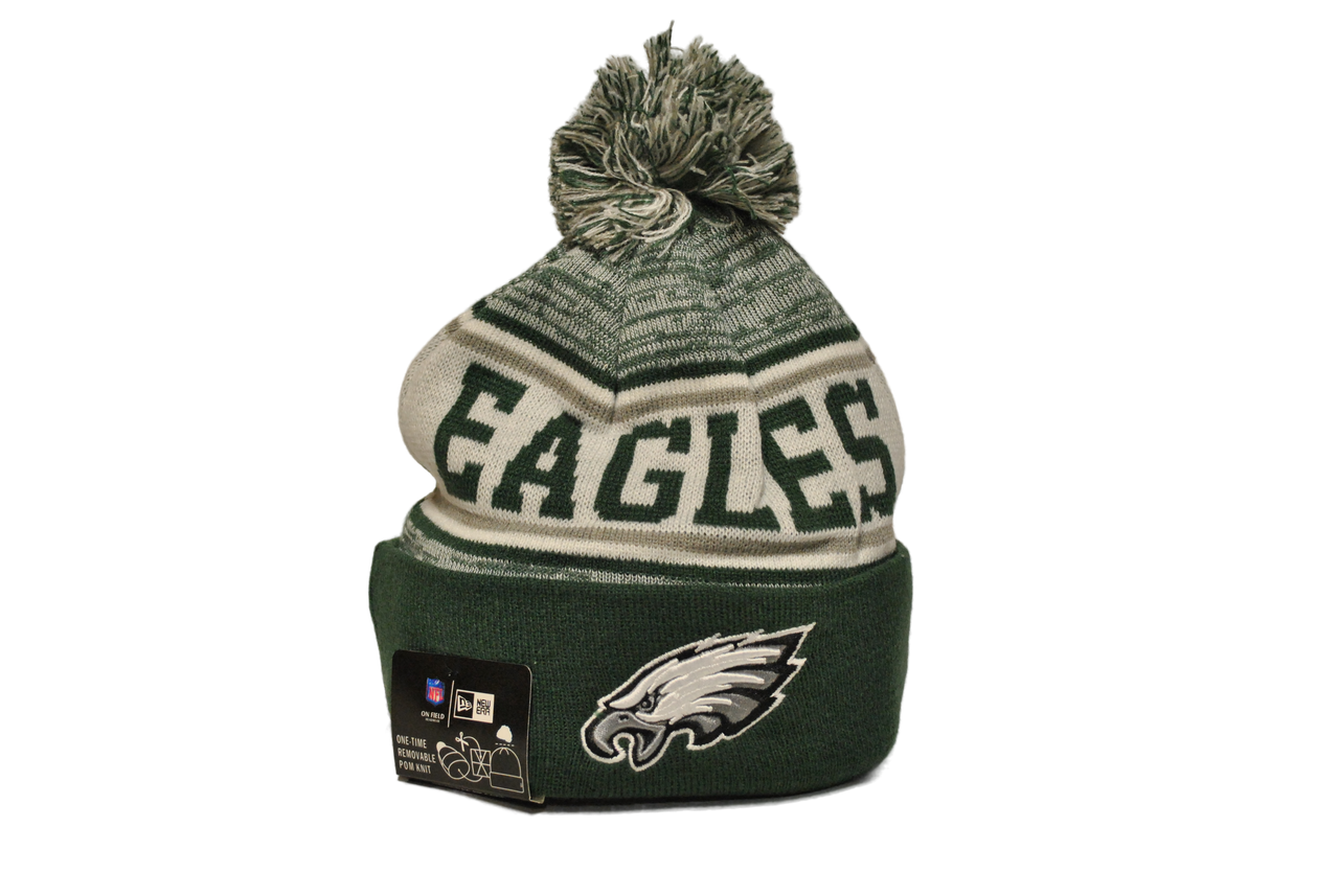 Шапка NEW ERA EAGLES для мужчин и женщин, размер 55-60, зелeный — фото 1