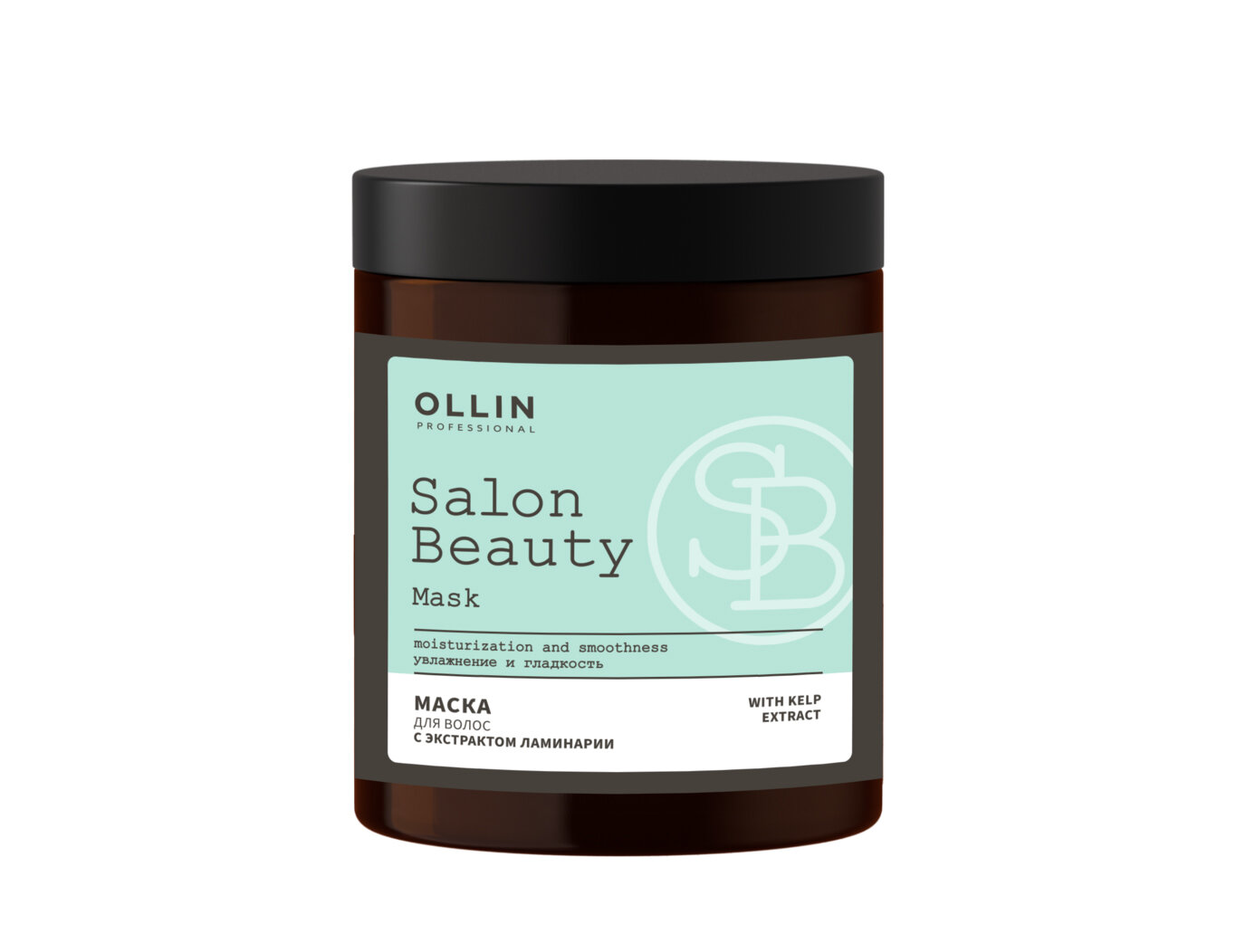 Маска для волос Ollin Professional Salon Beauty Маска для увлажнения и гладкости волос с экстрактом ламинарии 1000мл