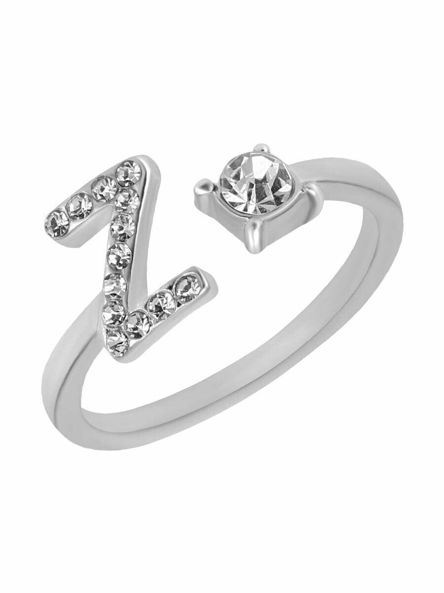 Кольцо помолвочное, фианит