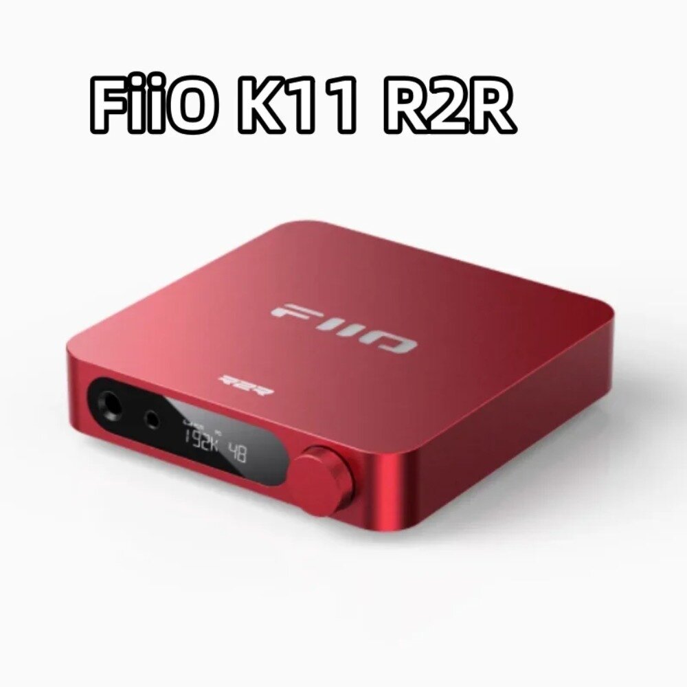 FiiO K11 R2R Настольный ЦАП-усилитель для наушников: высокопроизводительный ЦАП/усилитель для домашнего аудио/ПК