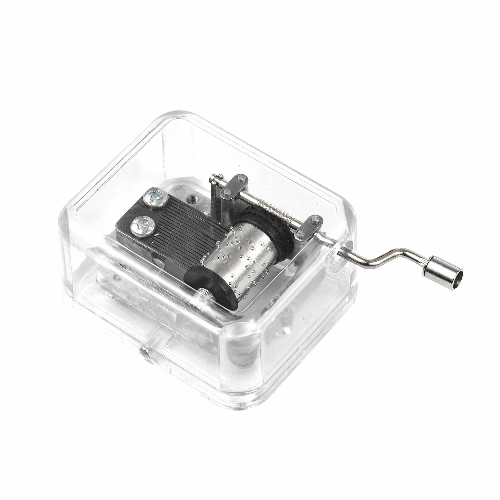 18 Нот DIY Прозрачная акриловая музыкальная шкатулка, рукоятка, подарок на День рождения, юбилей фестиваля