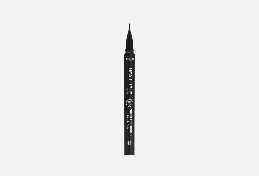 Подводка для глаз L'Oreal INFAILLIBLE Grip Microfine, водостойкая, 0.4г
