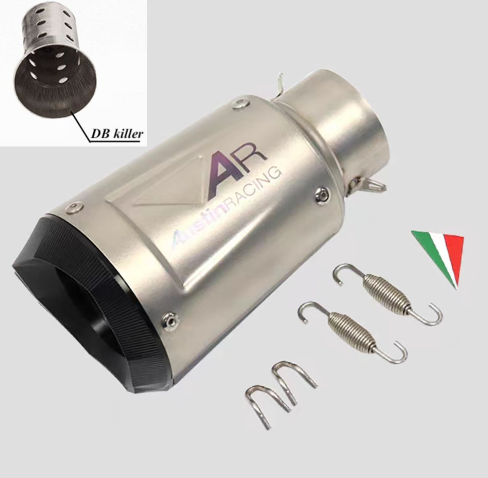 Глушитель Austin Racing, AR, 185 мм, серый