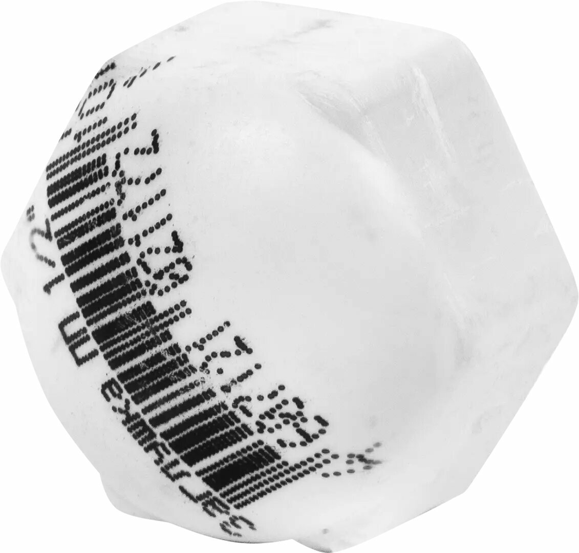 Заглушка РВК 1/2 мм ВР ВП полипропилен 030201