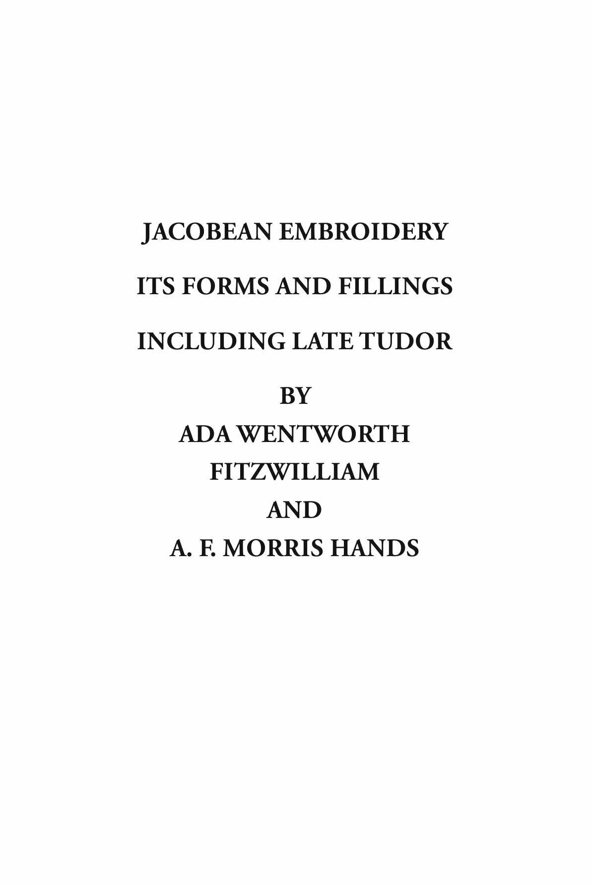 Jacobean Embroidery — фото 1