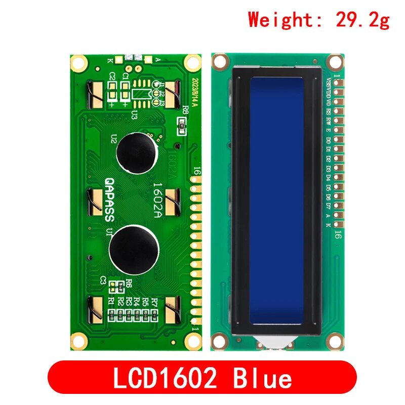 ЖК-дисплей Si Tai&SH 1602 синий/зеленый lcd1602 Blue