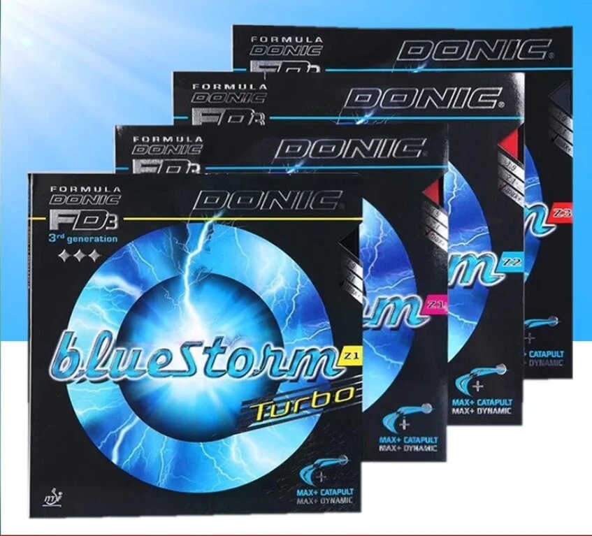 DONIC Bluestonem Z1 Turbo, z2 blue max