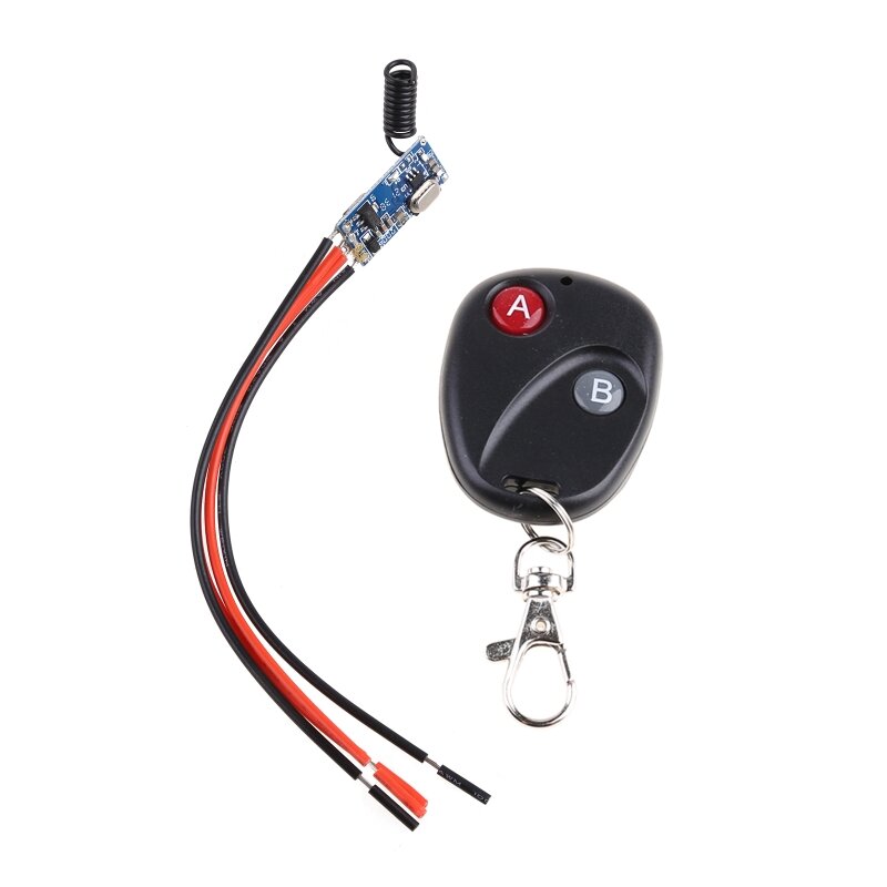 Реле Беспроводной Переключатель Дистанционного Управления DC3V 3.7V 5V 6V 7V 9V 12V Мини-Мощность Светодиодной Лампы Контроллер Микро-Передатчик 433 МГц