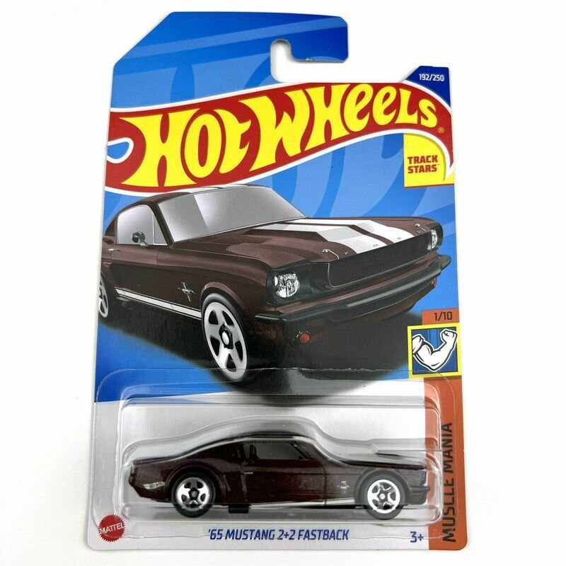 Машинка Mattel Hot Wheels 2022 C4982 65 MUSTANG 2+2 FASTBACK