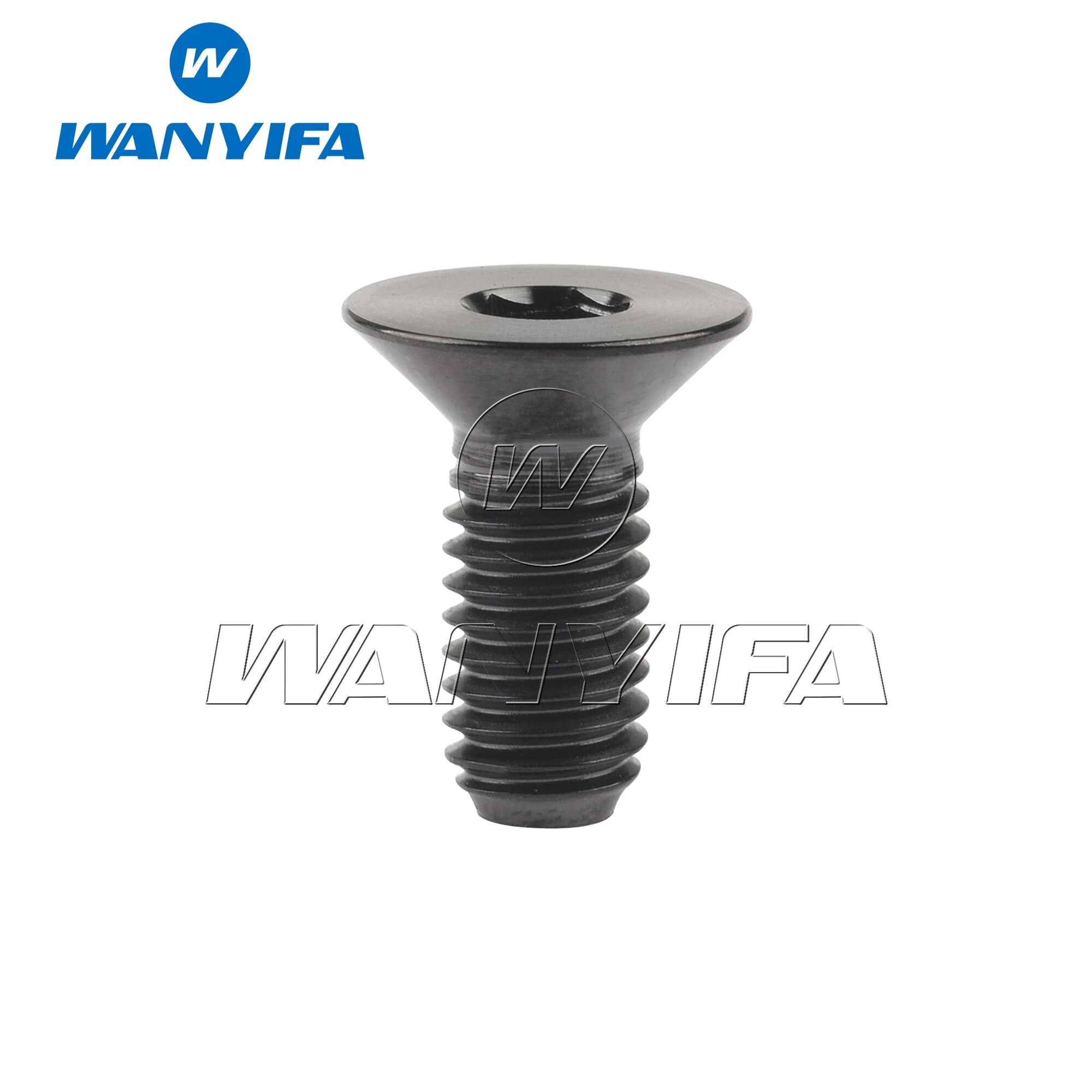 Титановые болты Wanyifa Ti M6x10 15-45 мм Black, M6x30mm