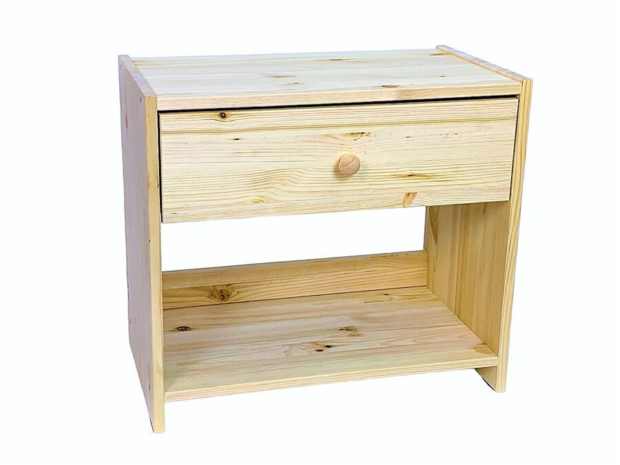 Тумба прикроватная Раст Р-1 (1 ящик) (сосна) 52х30х46
