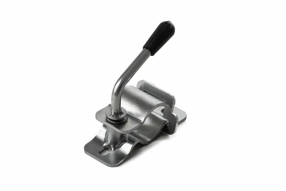 Хомут крепления опорного колеса СЭД-ВАД, D-45, оцинкованный, серебристый