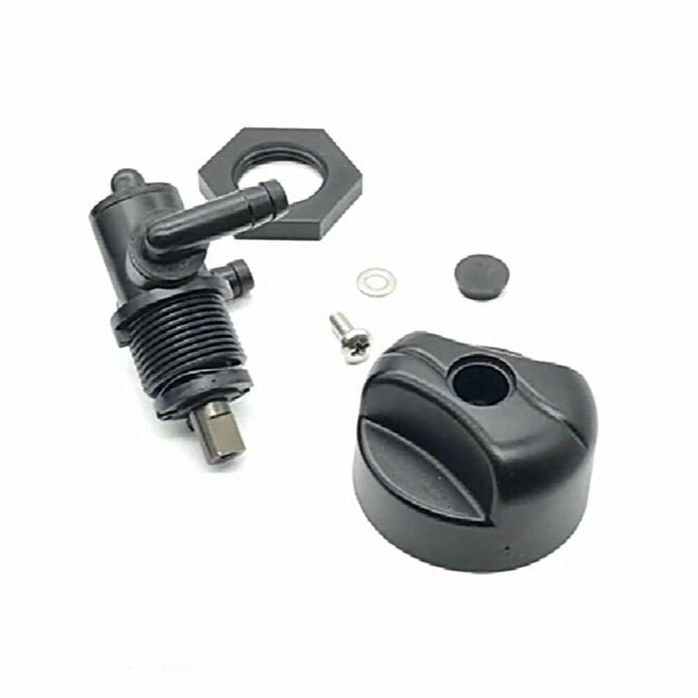 Топливный кран с тремя выходами и кнопкой-гайкой nut 7052161 для квадроциклов polaris sportsman 335,400,500