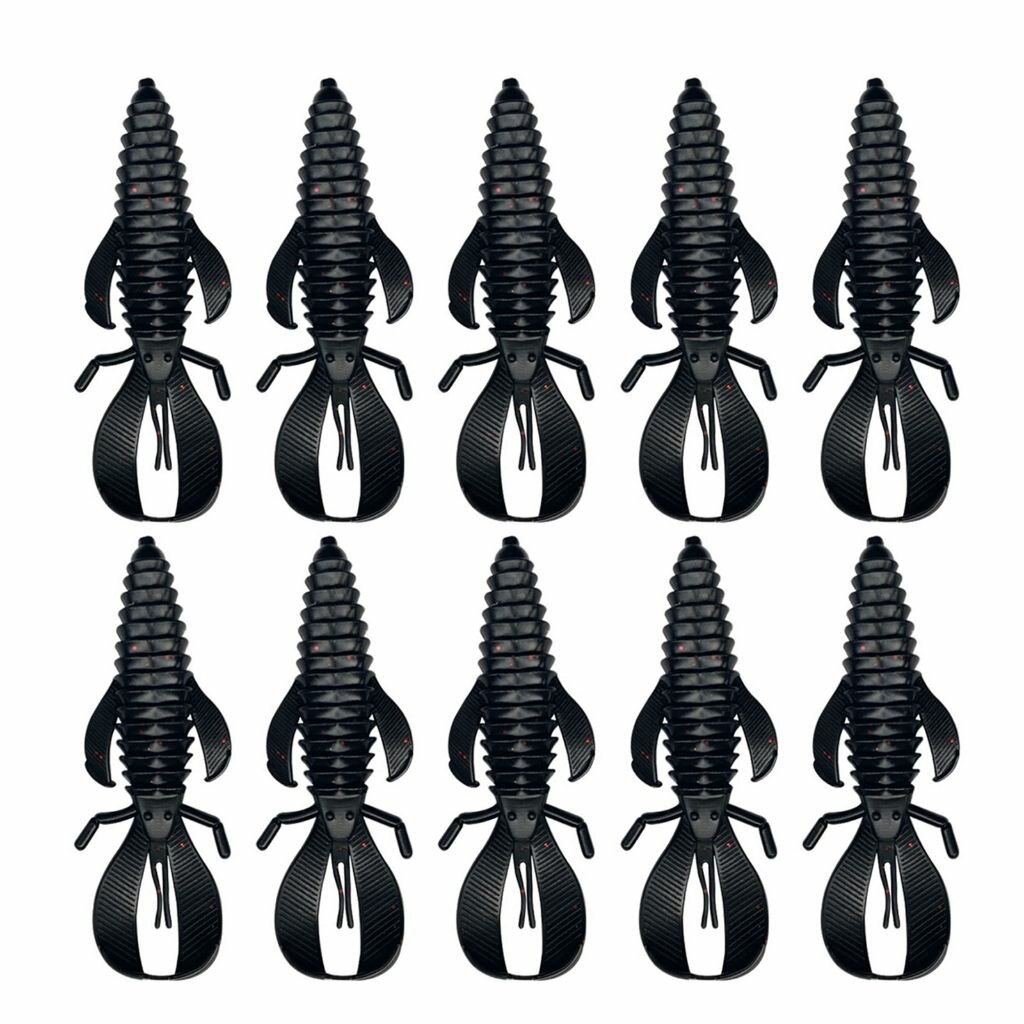 10 шт, приманки для рыбалки, приманки, дурацкие черви, мягкий пластик