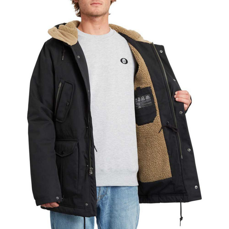 Куртка Volcom Starget 5K Parka, размер XL, черный — фото 1