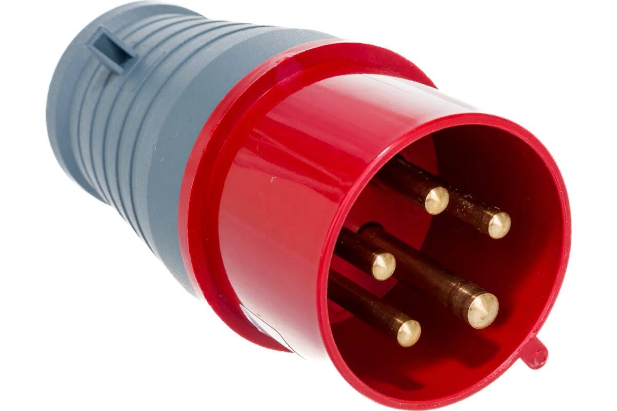 Электро вилка силовая ССИ-025 3Р+РЕ+N 32А 380-415В IP44 IEK PSR02-032-5 ЛОТ 2 шт