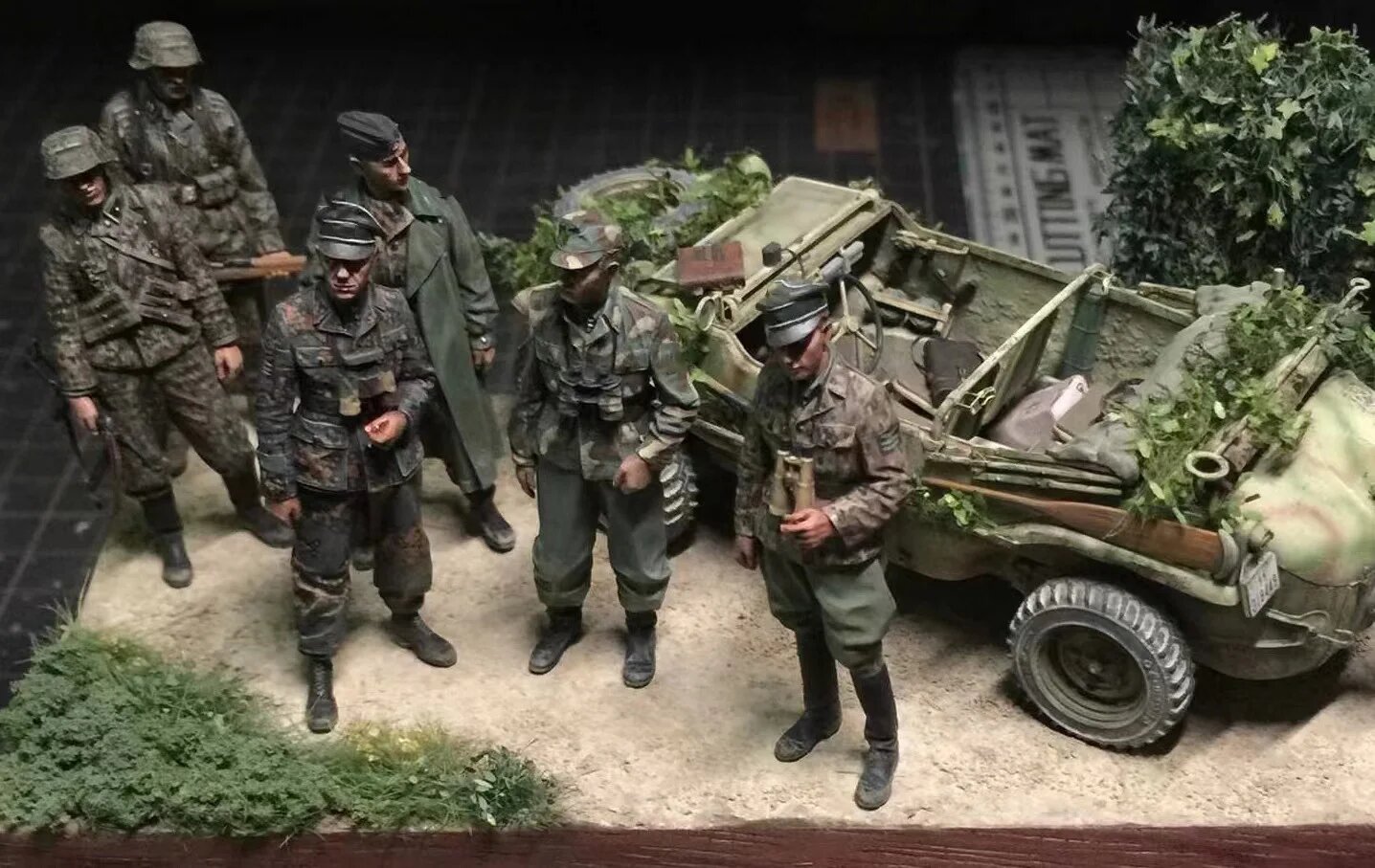 Наборы моделей солдат CHUYUN 1/35 (6 фигурок)