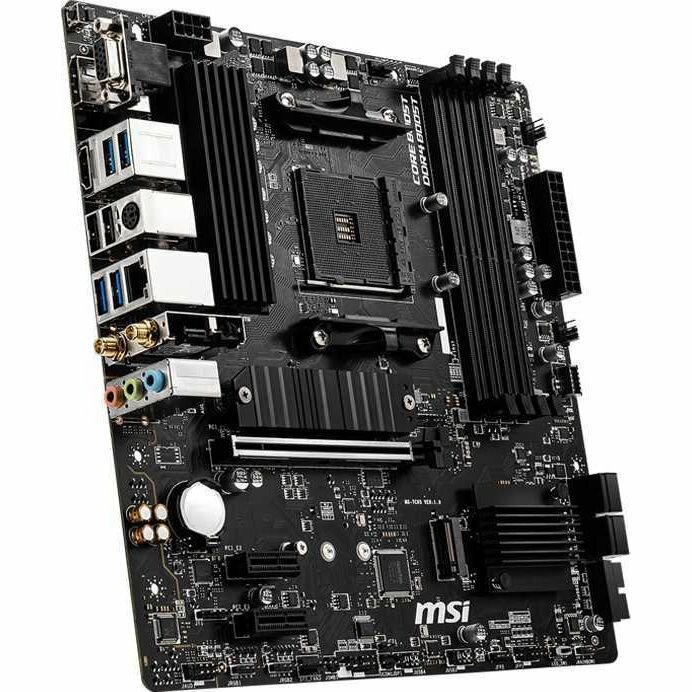 Материнская плата MSI B550M PRO-VDH WIFI Soc-AM4 AMD B550 4xDDR4 mATX AC97 8ch(7.1) GbLAN RAID+HDMI