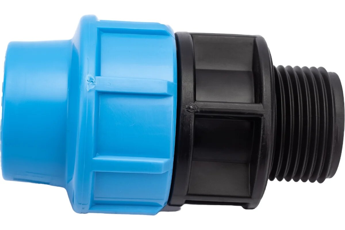 Компрессионный фитинг 25 мм x 1' Джилекс 9125 для трубопроводной системы водоснабжения