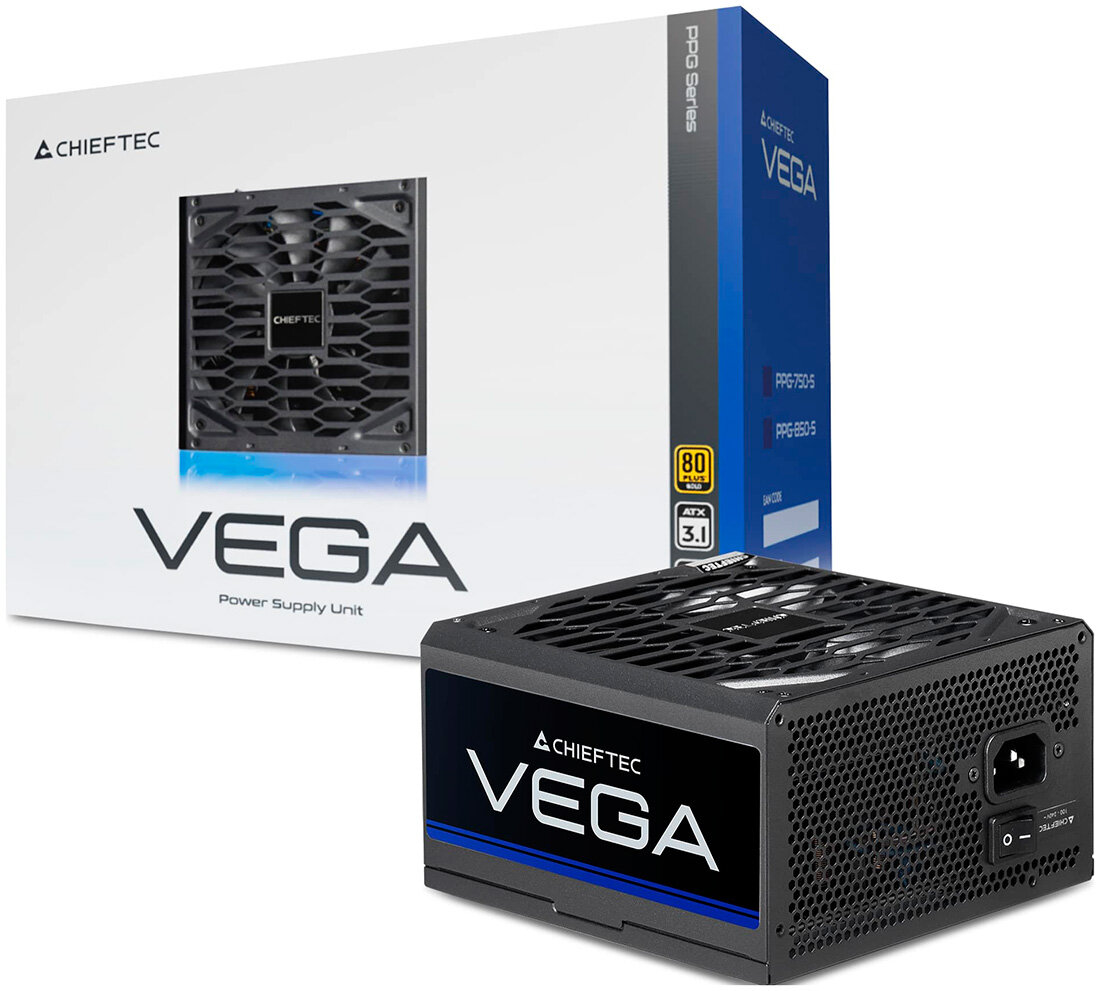 Блок питания Chieftec Vega 850W GOLD (PPG-850-S)