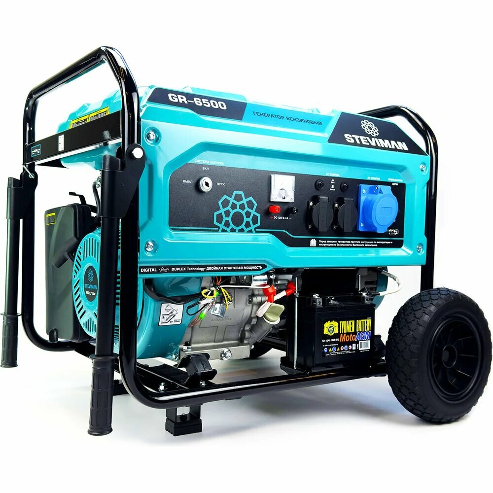Бензиновый генератор Steviman GR-6500, для организации автономного электроснабжения в частном доме