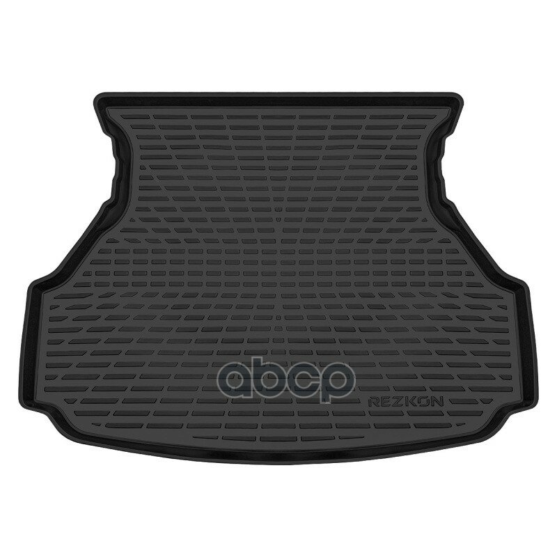 Коврик багажника для а/м LADA 2191 Granta лифтбек 2018-> г. в. Rezkon Ser.X (пластик, черный) Rezkon арт. 6439015210