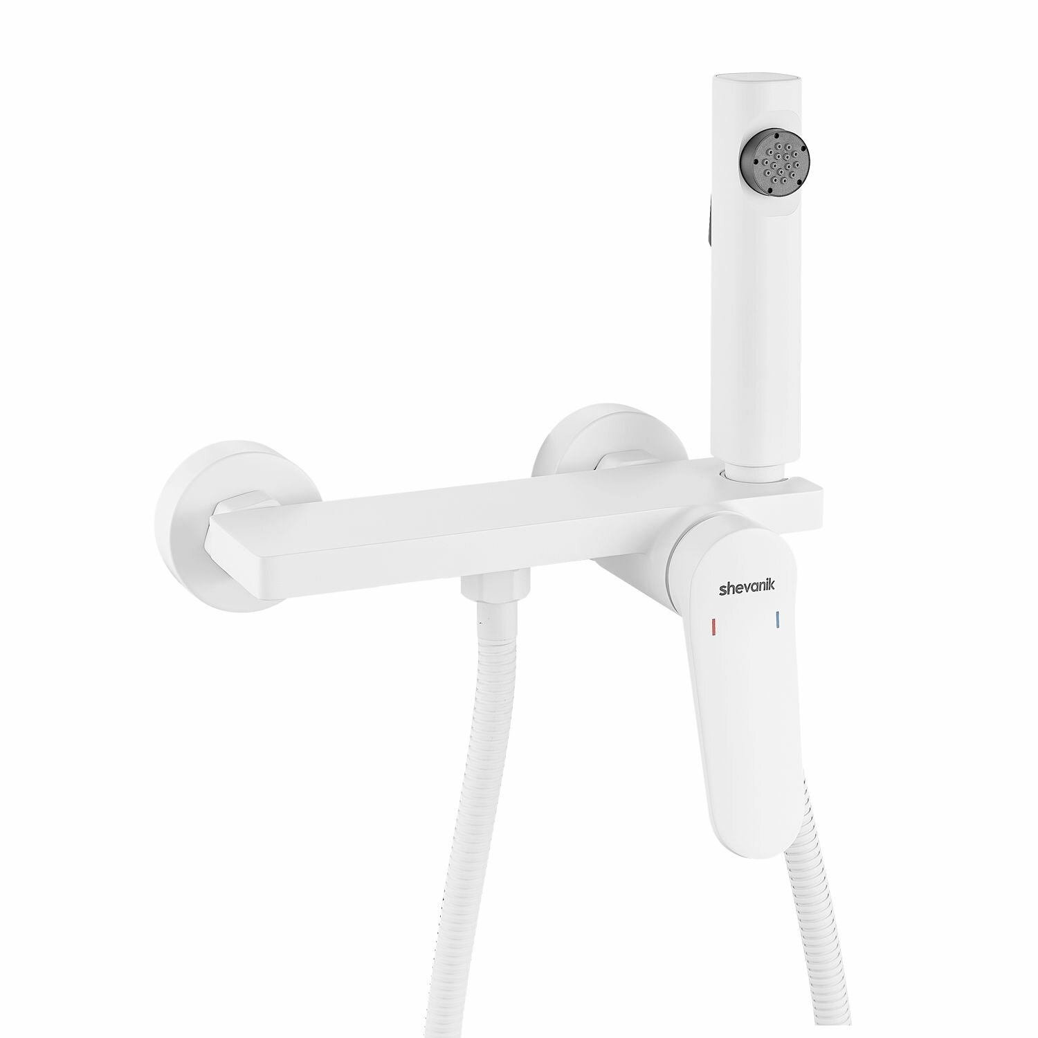 Гигиенический душ со смесителем Shevanik S4305C-1 белый
