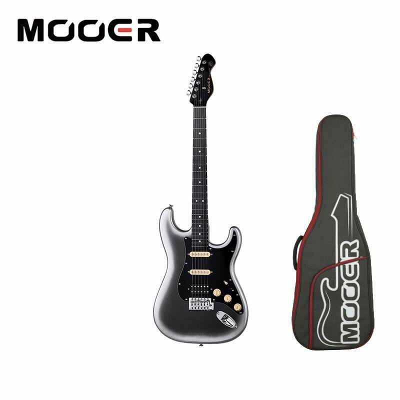 MOOER MSC10 Pro Электрогитара для начинающих, включая чехол для гитары