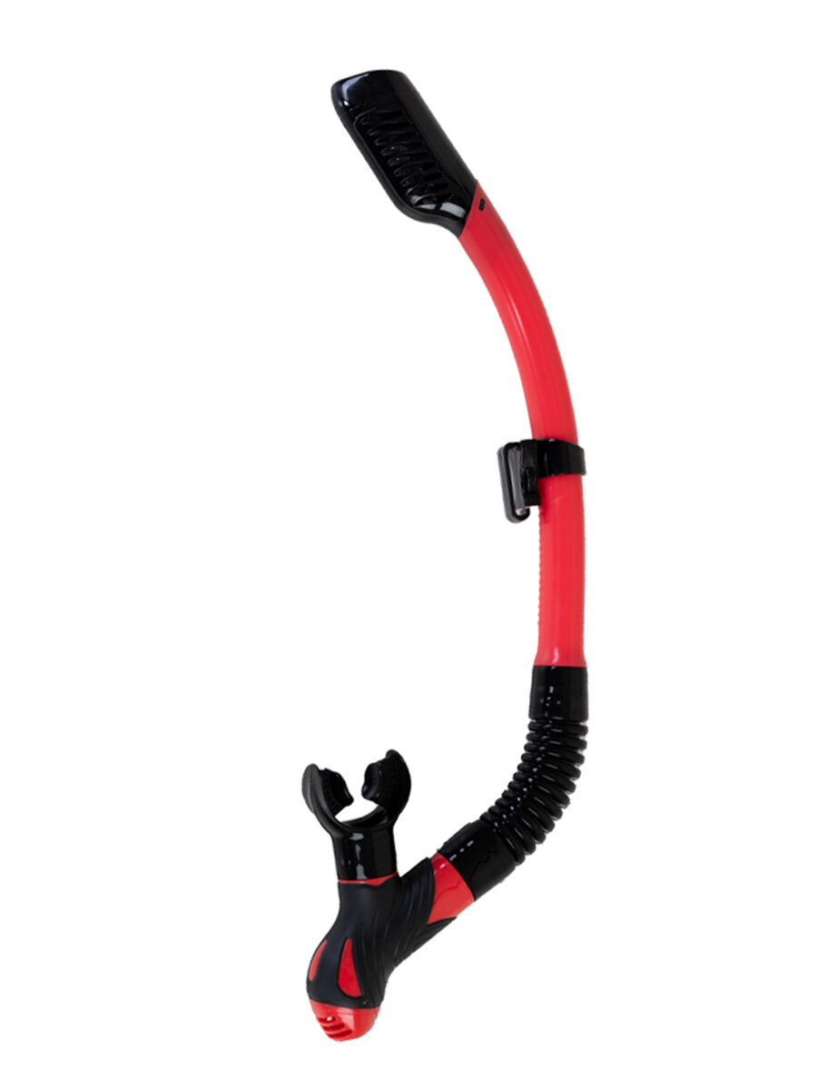 Трубка для плавания SCORPENA V, взрослая, красная