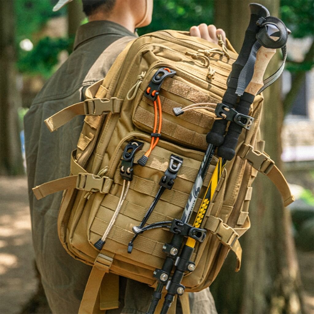 Пряжка для Ледоруба Наружного Рюкзака-Черный