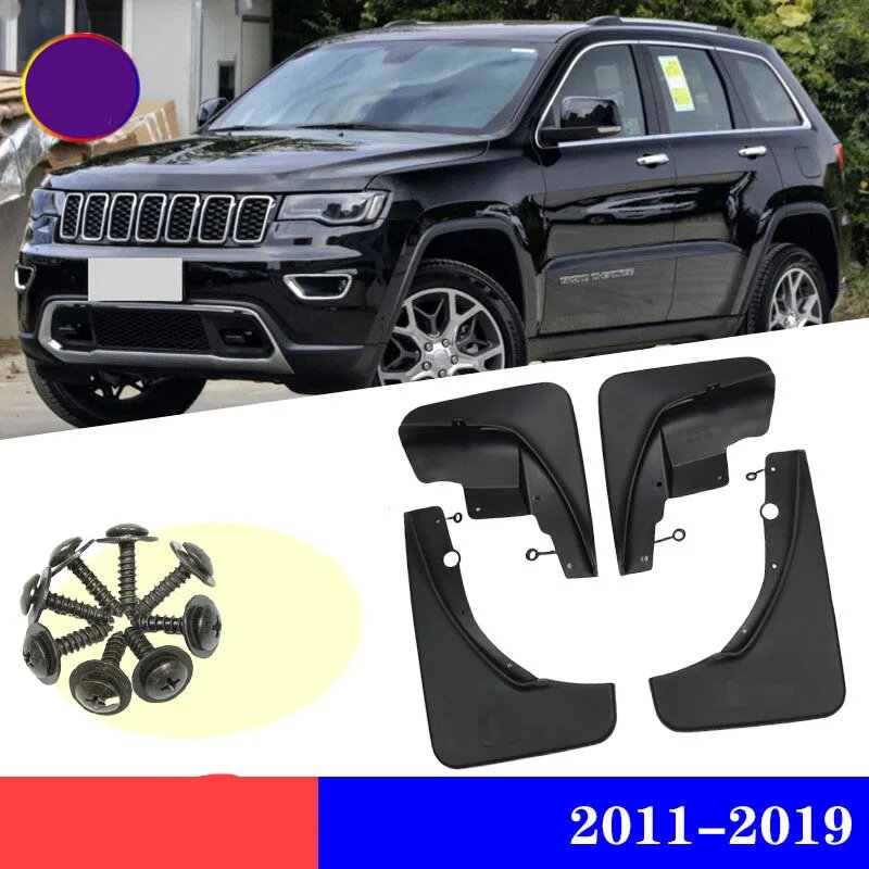 Автомобильные брызговики для Jeep Grand Cherokee 2011-2018 WK2, автомобильные брызговики, брызговики, аксессуары для крыльев