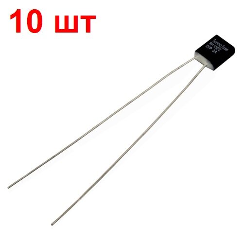 Термопредохранитель 150C 3А 250В 10 шт. Termo Fuse