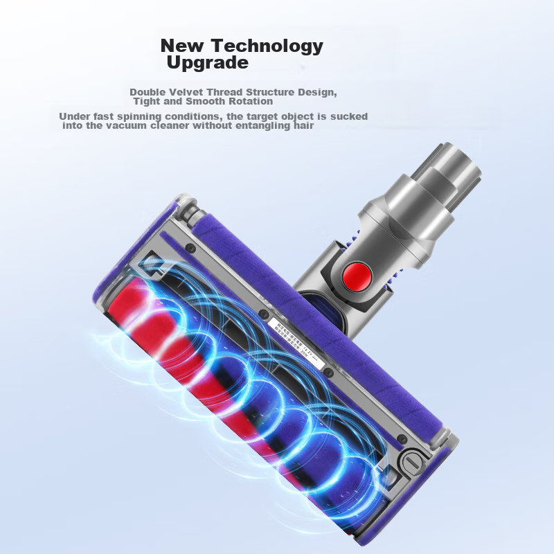 Wanchuang, Suitable for Dyson Vacuum Cleaner Accessories, V7/V8/V10/V11/V15 Suction Heads, Soft Brush, Mop Head, Dyson Vacuum Cleaner Accessories