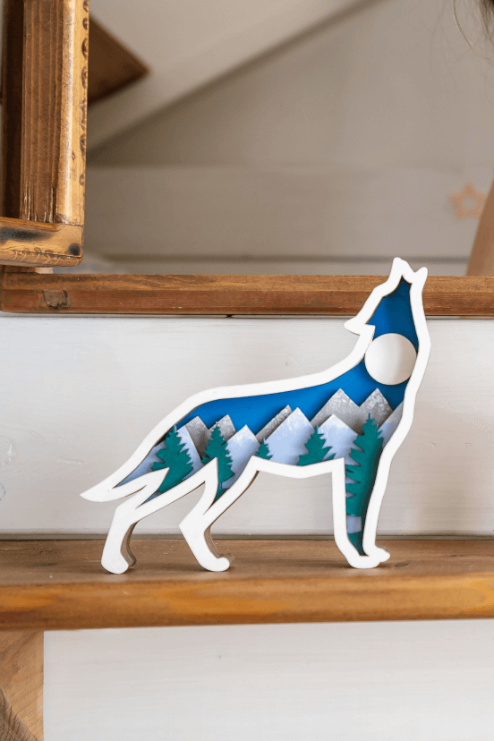 Набор для раскрашивания Волк (Серия Лес)