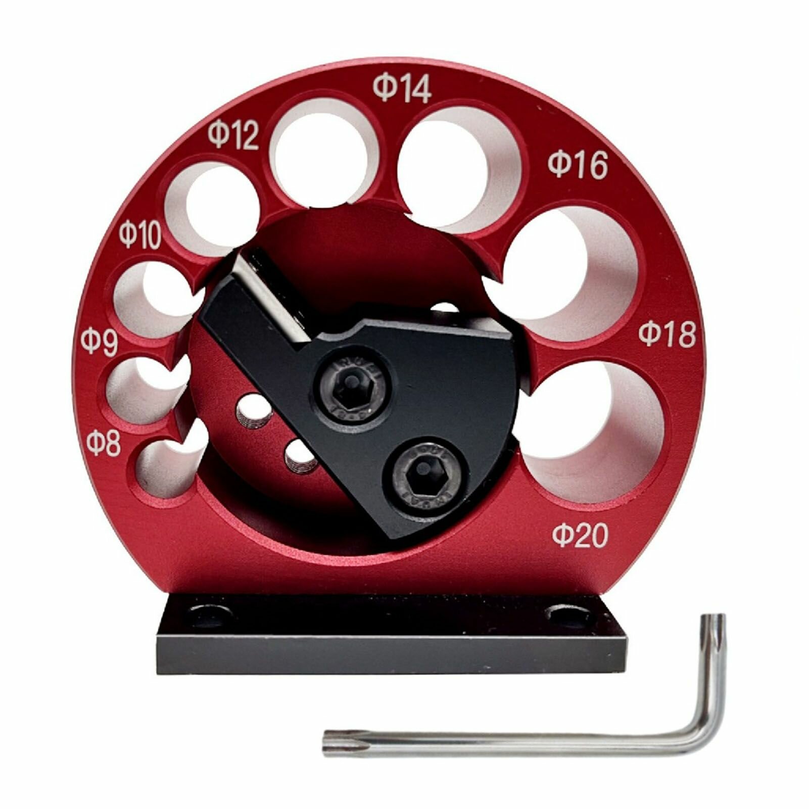 Твердосплавный дюбельный резак с 8 регулируемыми отверстиями