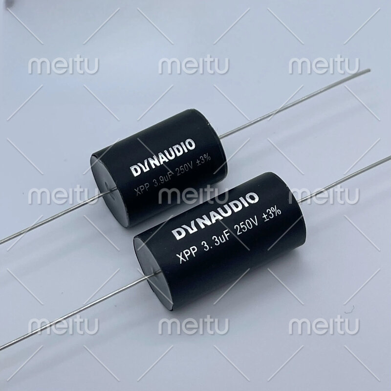 Пленочные конденсаторы DYNAUDIO XPP Series 3.3UF 3.9UF 250V Dс медными ножками для кроссоверных частот 1шт цена