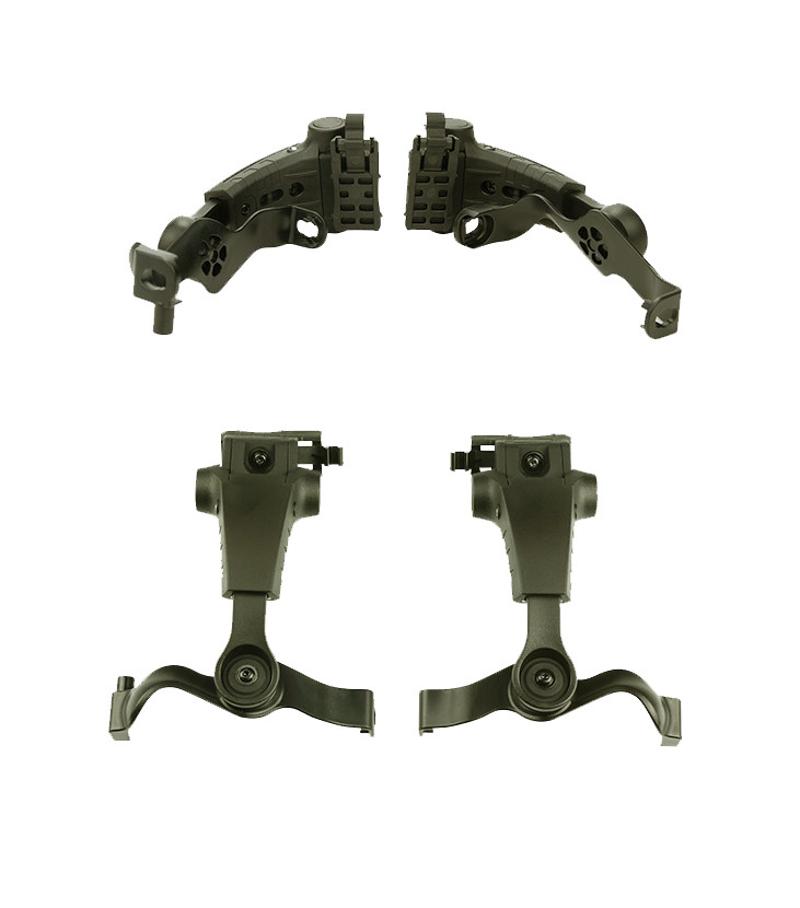 Комплект крепежей для наушников EARMOR M16A-FG, зеленые, для Mark4, Plus