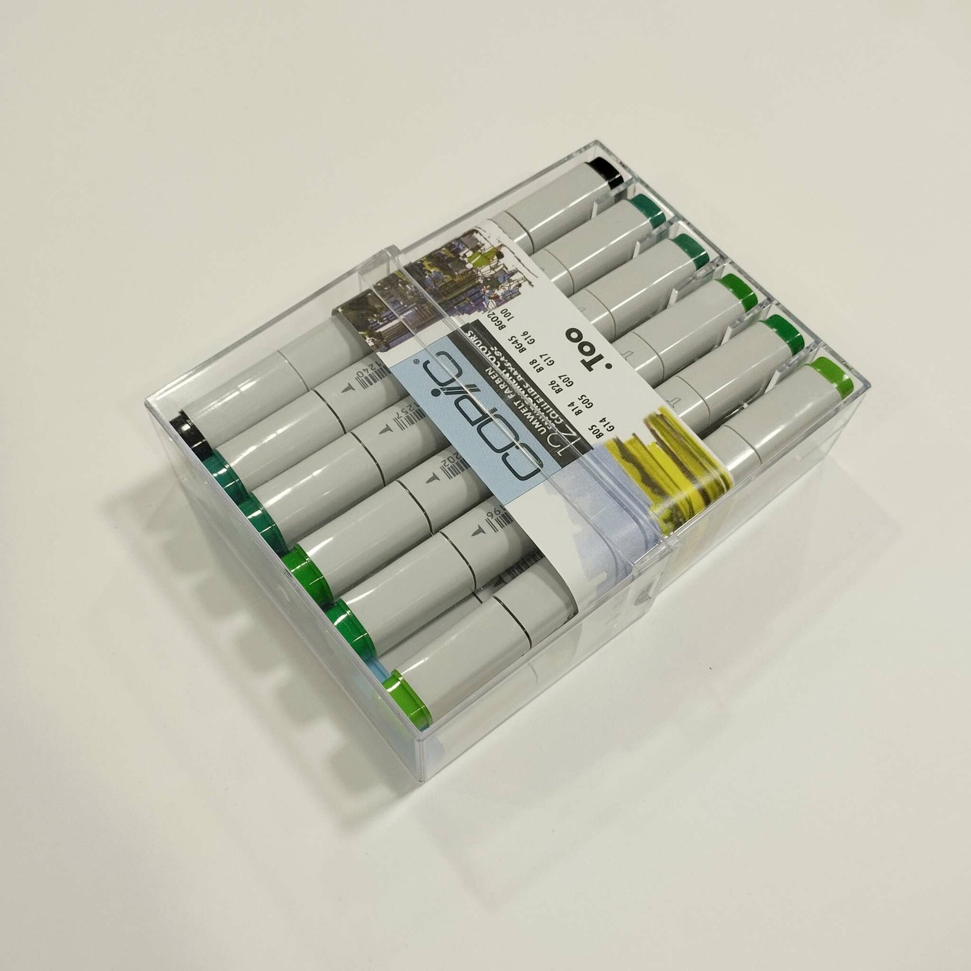 Набор маркеров "COPIC" (12 шт) пейзаж