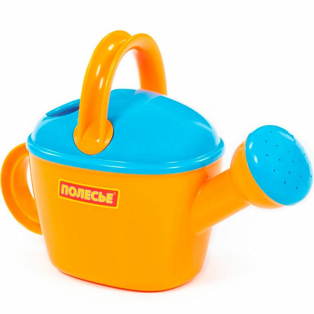 Детская садовая лейка №8 с рассеивателем, маленькая пластиковая леечка для цветов и игры в песочнице, развивающая игрушка для малышей, 0,7 л.
